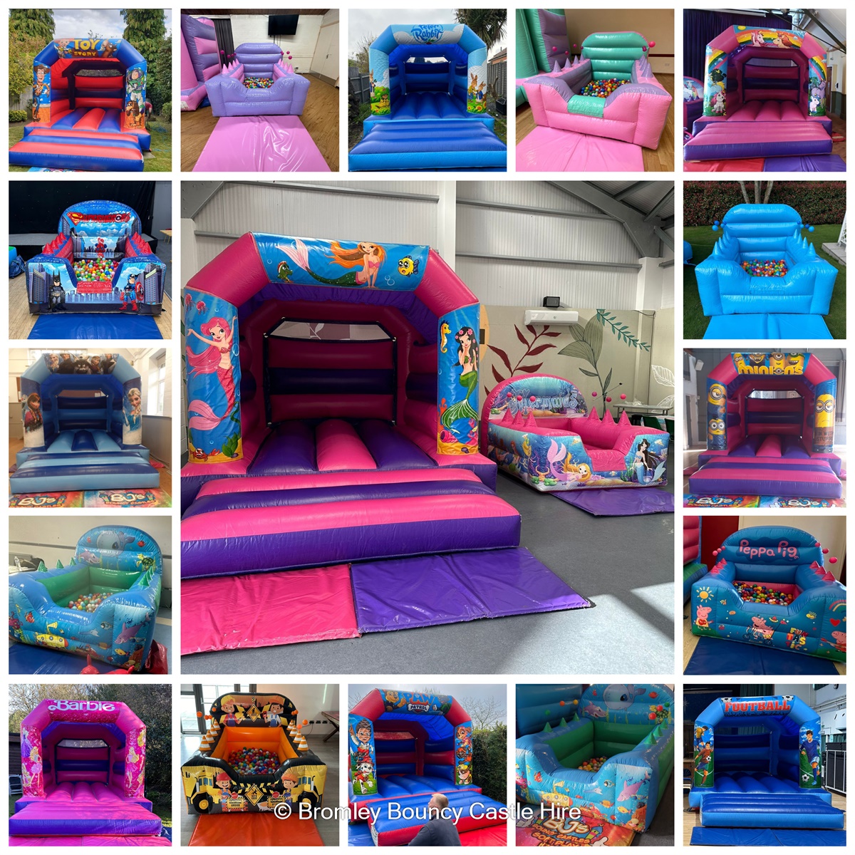 Minecraft Bouncy Castles | Bexley, Bromley, Croydon & Kent