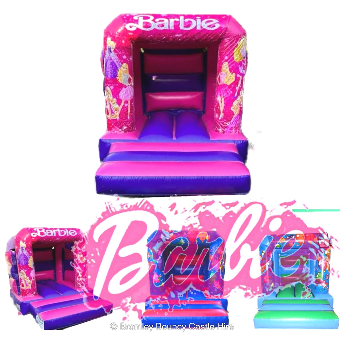Barbie Mini Bouncy Castle Hire | Perfect for Small Spaces