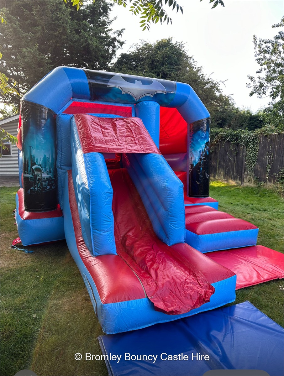 Batman Bounce & Slide Hire | Eltham, Cudham, Bickley, Downham