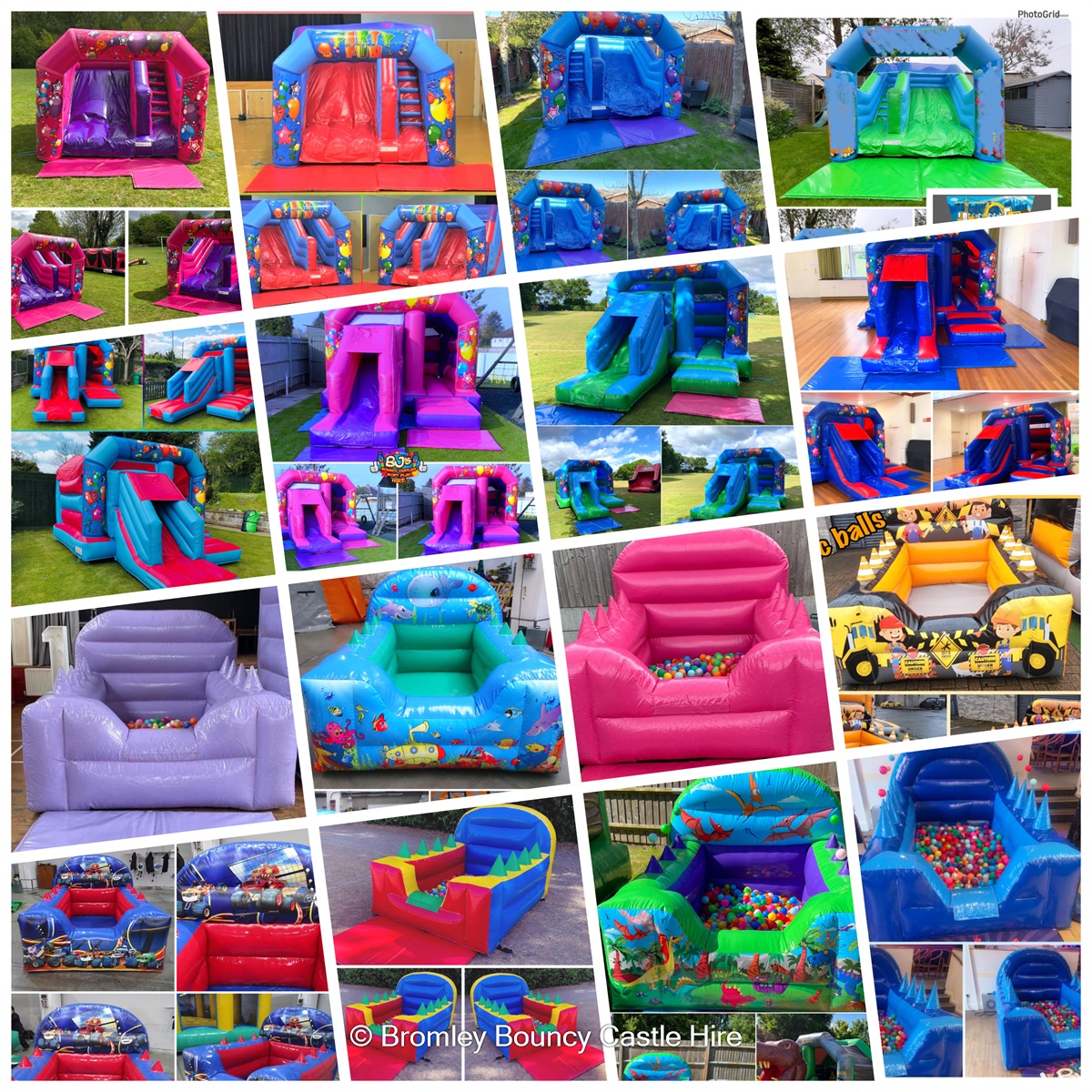 Bounce & Slide Bouncy Castle Hire | Bromley, Croydon & Bexley