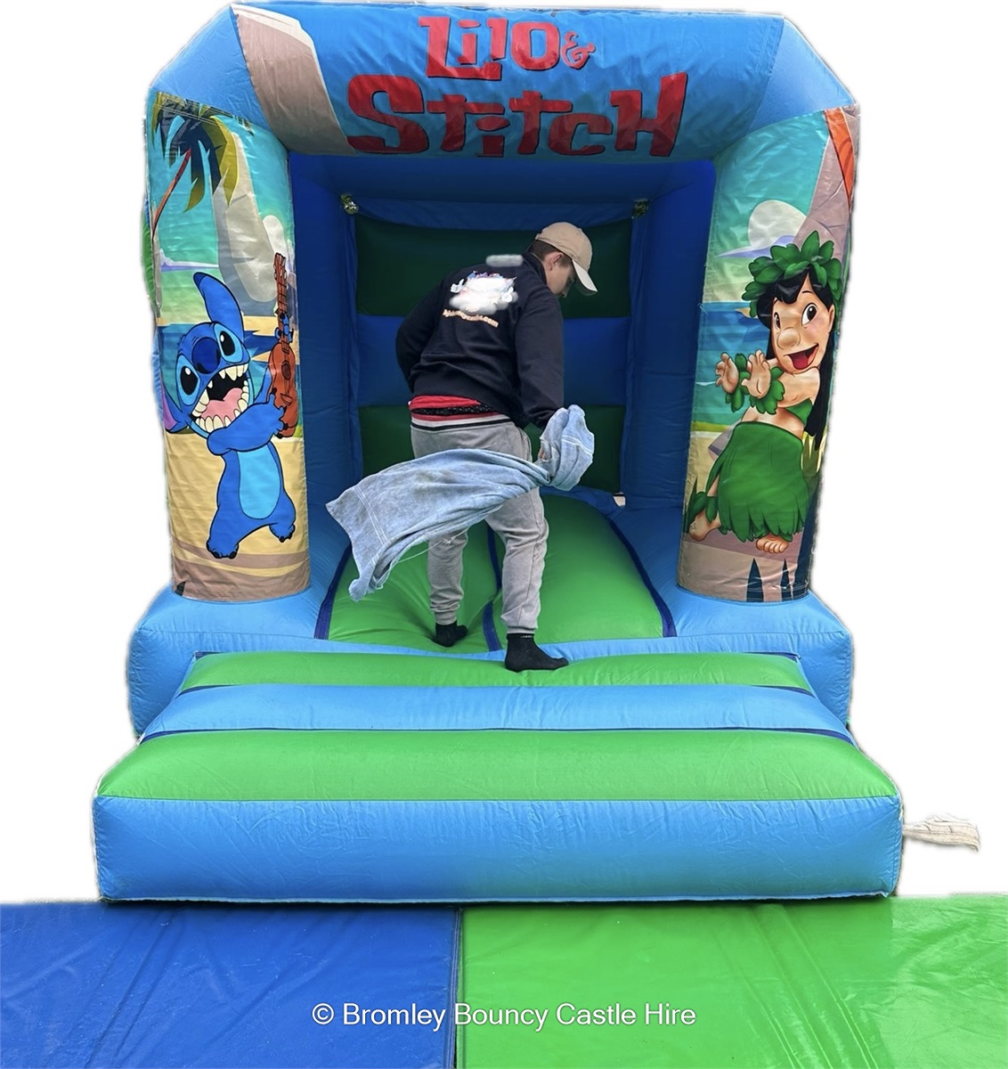Lilo & Stitch Mini Bouncy Castle Hire | Perfect for Kids' Parties