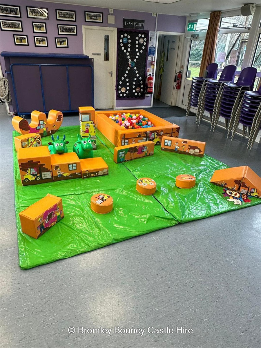 Construction Soft Play Package 02 - Bouncy Castles, Soft Play ...