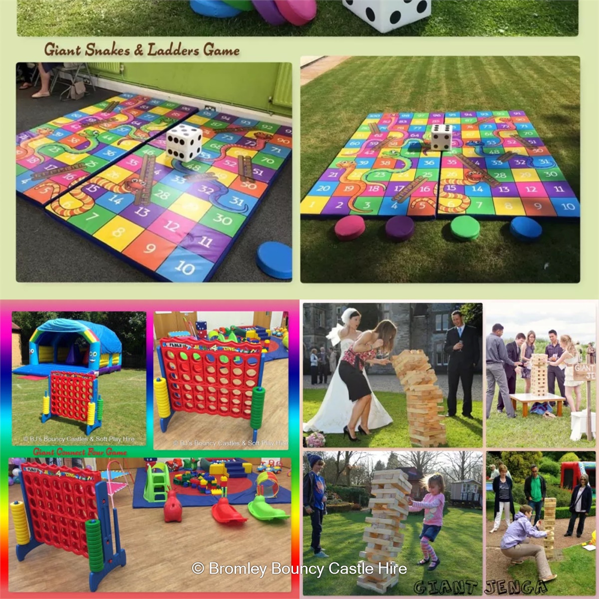 Fun and Games Package 1 - Bouncy Castles, Soft Play & Inflatable Hire ...