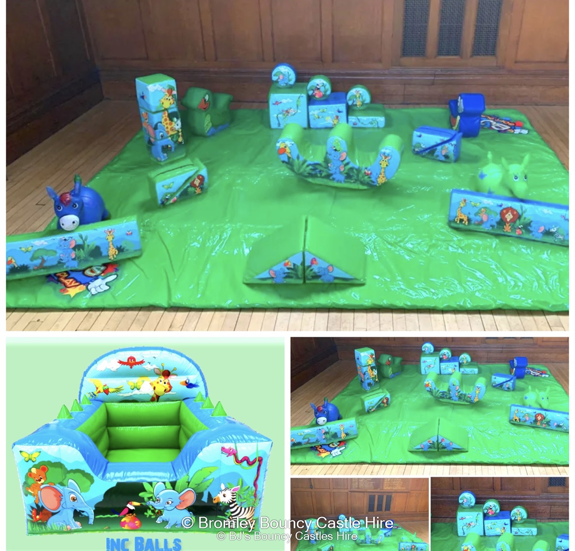 Jungle Babies Soft Play Package 03 - Bouncy Castles, Soft Play ...