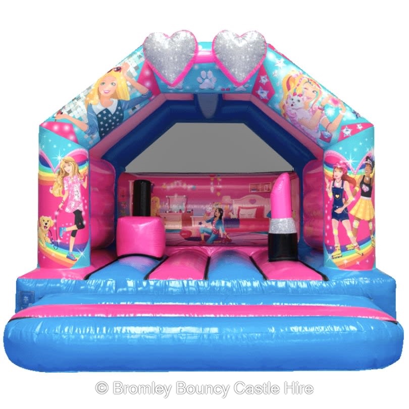Bouncy Castle Barbie Dream 3D - Bouncy Castles, Soft Play & Inflatable ...