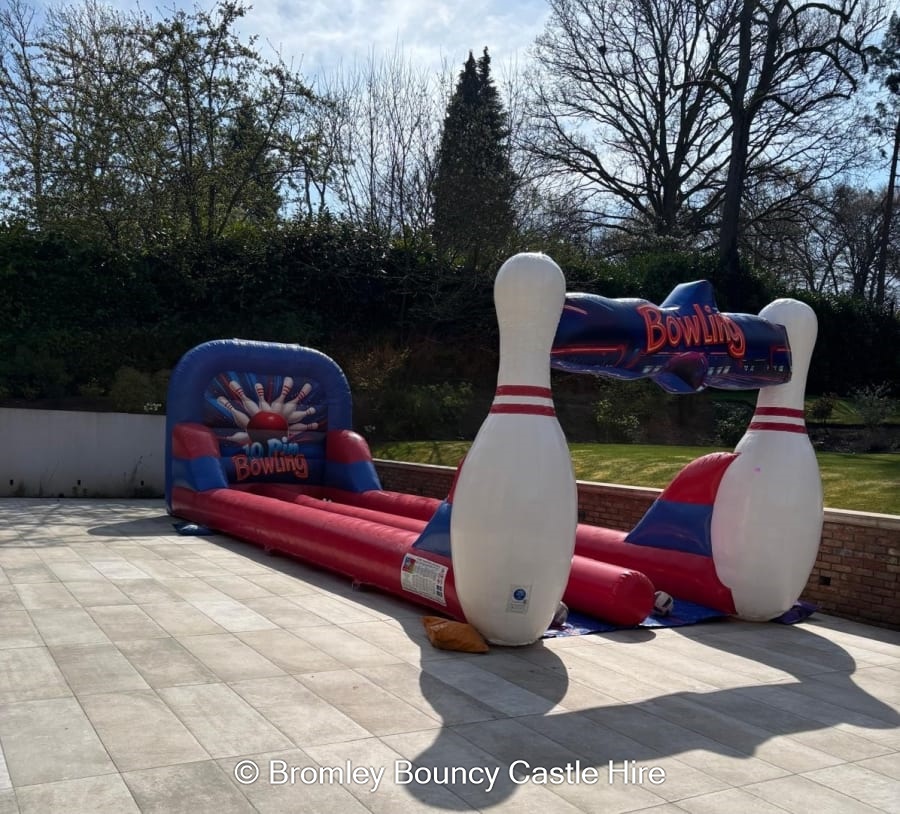 Bowling in Orpington Kent - Double Lane Bowling BJ's Bouncy Castles