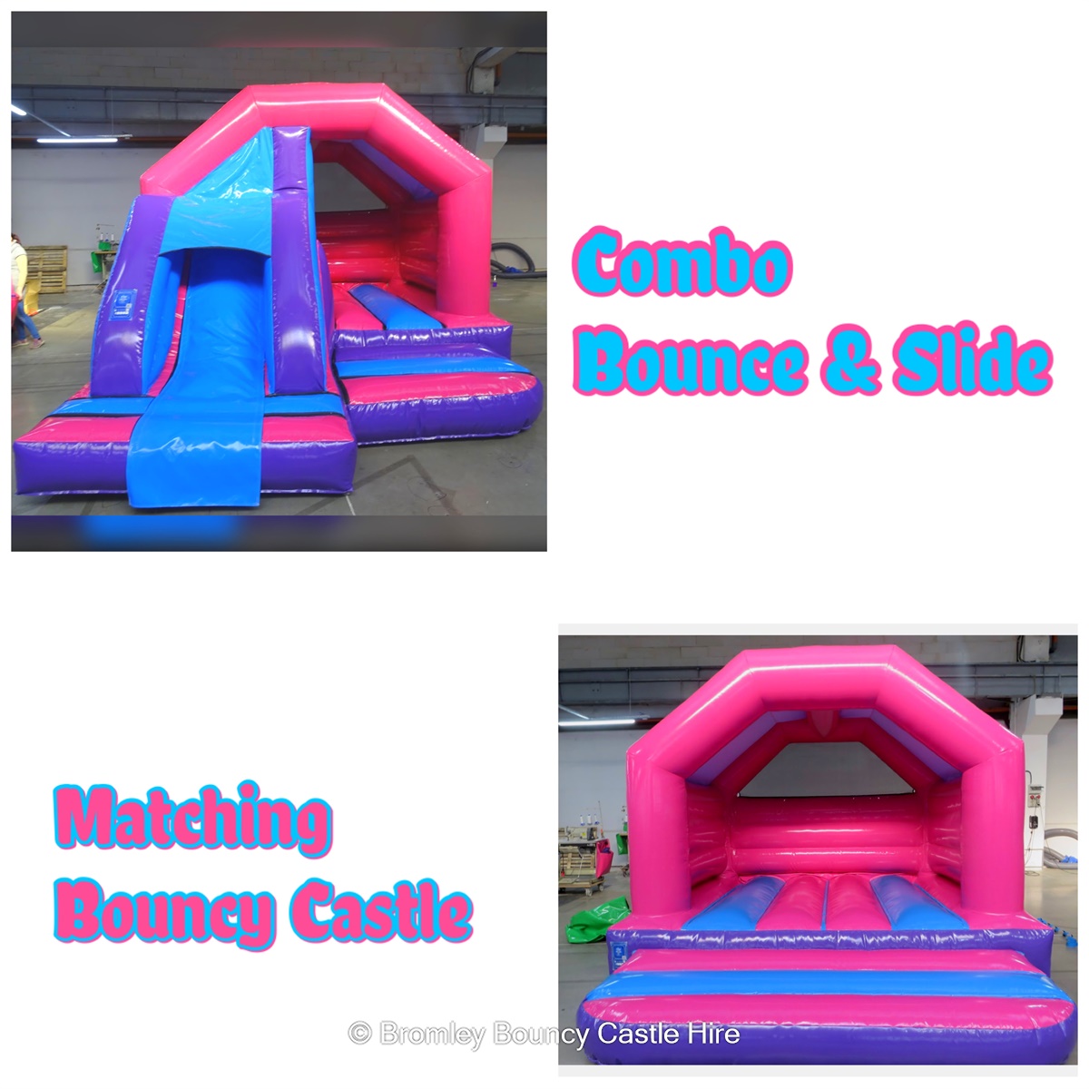 Colourful Neutral Bouncy Castles Hire in Tatsfield, Oxted & More