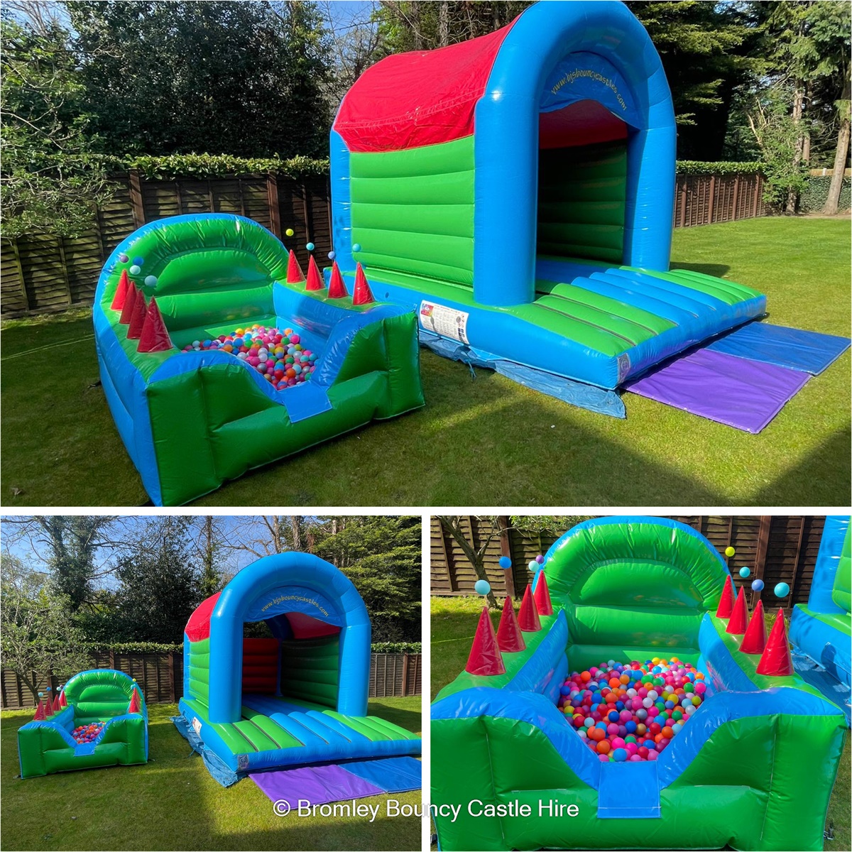 Combo Inflatable Packages Hire | Bromley, Sevenoaks, Croydon