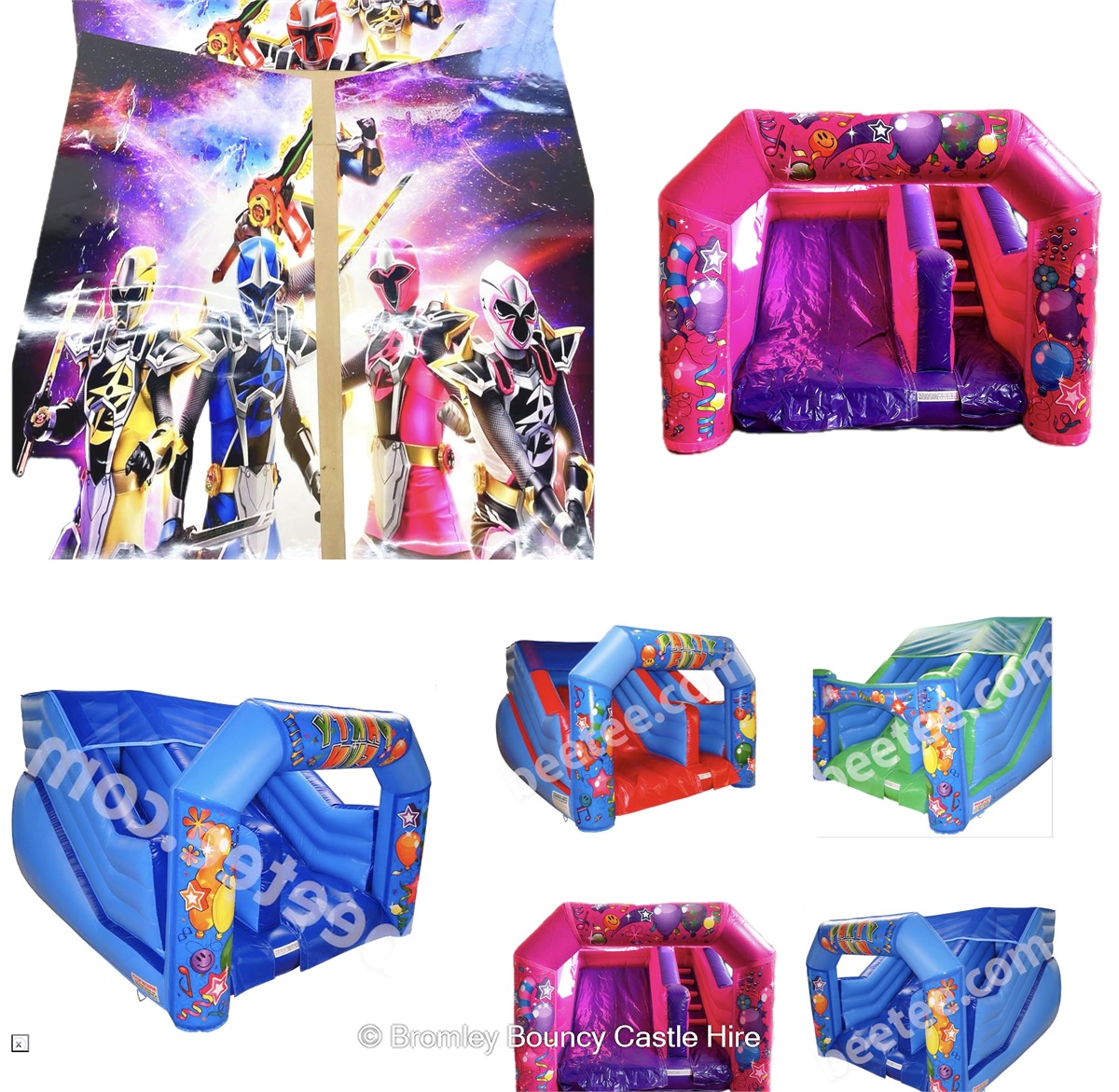 Power Rangers Hire - Bouncy Castles, Soft Play & Inflatable Hire in ...