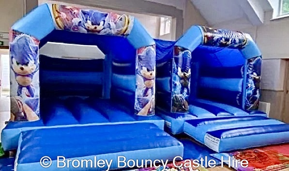 Sonic Double Duo Bouncy Castles - Bouncy Castles, Soft Play ...