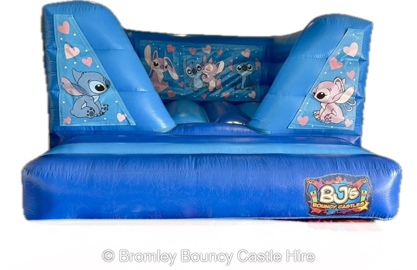 Bouncy Castle Stitch & Angel Low Height - Bouncy Castles, Soft Play ...