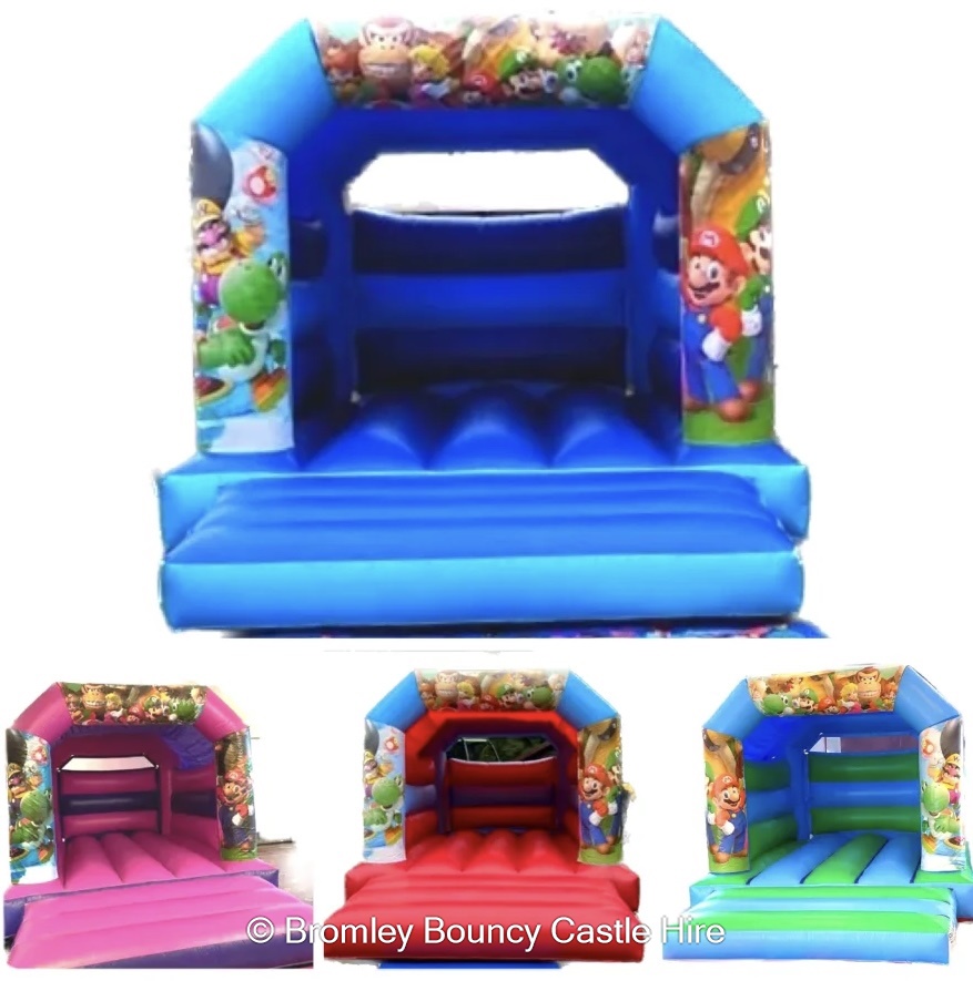 Super Mario Bouncy Castle Hire | Bickley, Croydon, Eltham, West Wickha