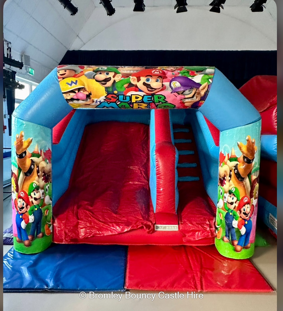 Super Mario Bouncy Castle, Ball Pool & Soft Play Hire | Bromley