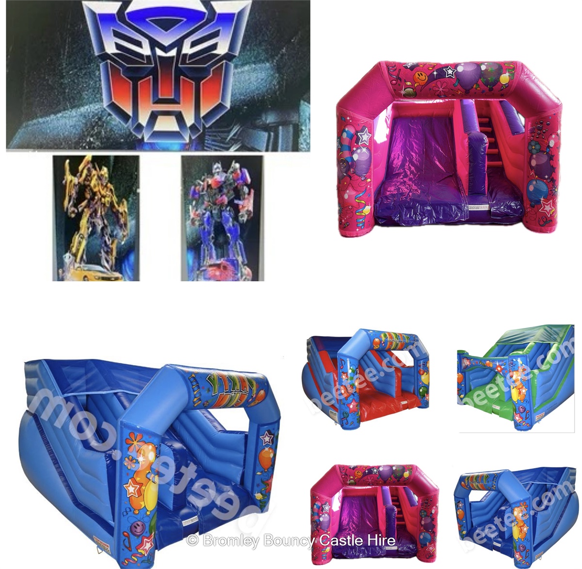 Transformers Bouncy Castles Hire in Croydon Surrey, Bromley