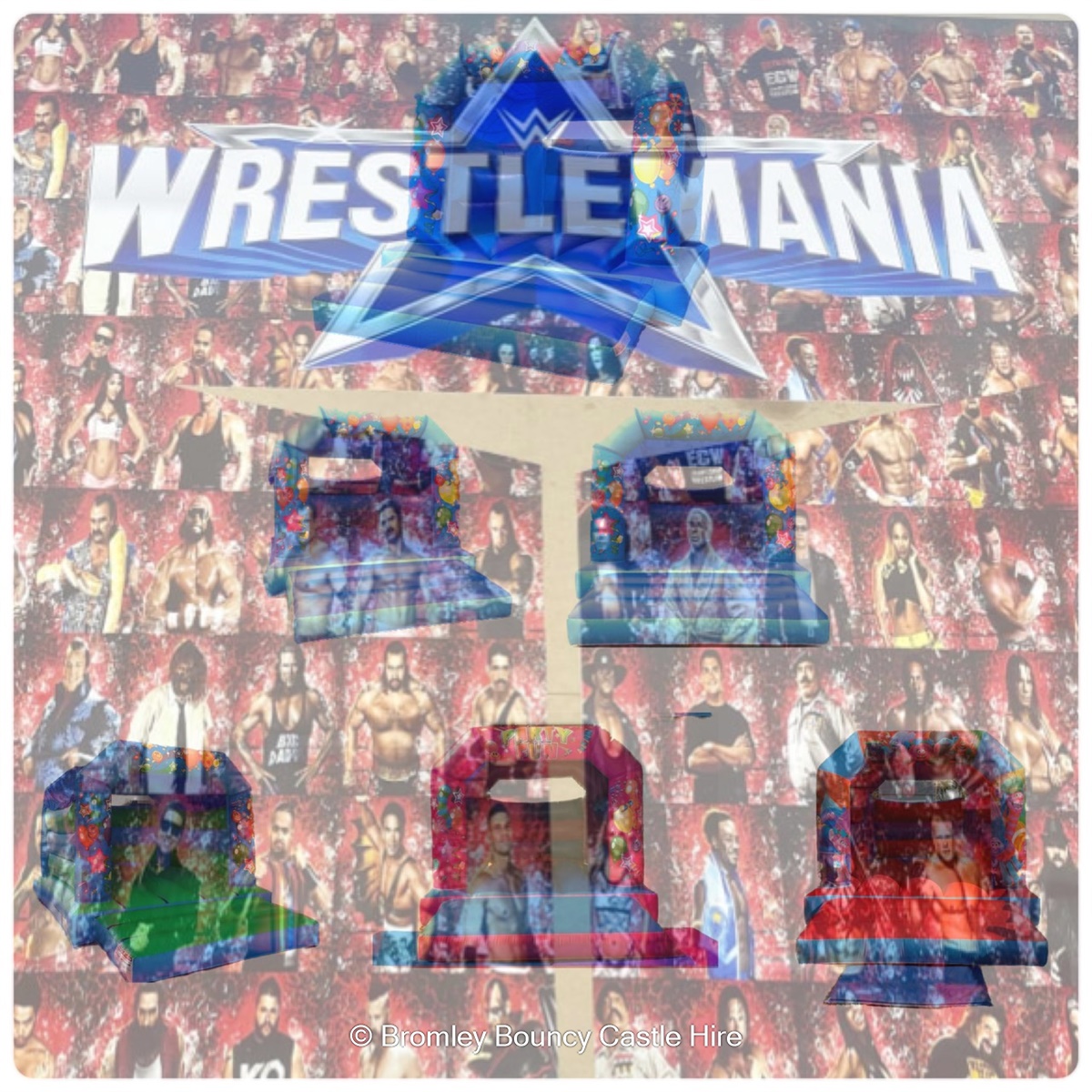 WWE Bouncy Castle Hire | Bexley, Croydon, Orpington & Kent